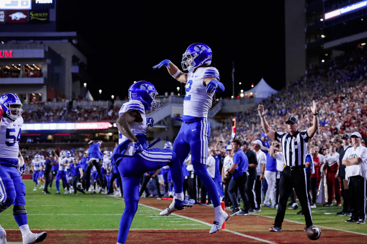 BYU football’s impressive catches getting national attention | News ...